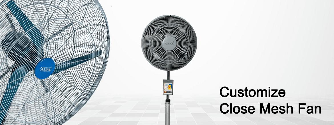 Alfa Fans - customize industrial close mesh fan | industrial fan guards ...
